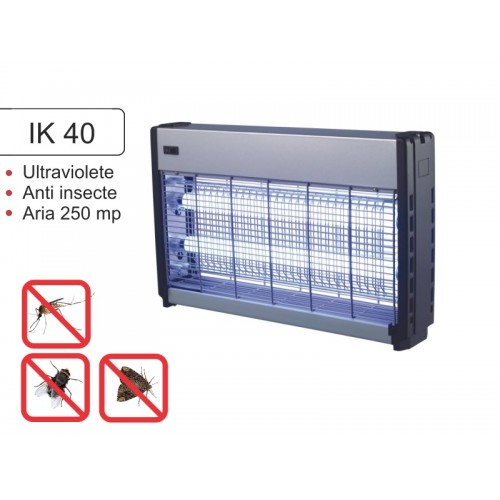 Pestmaster IK40 Aparat cu lampi UV (insectocutor) destinat spatiilor ...